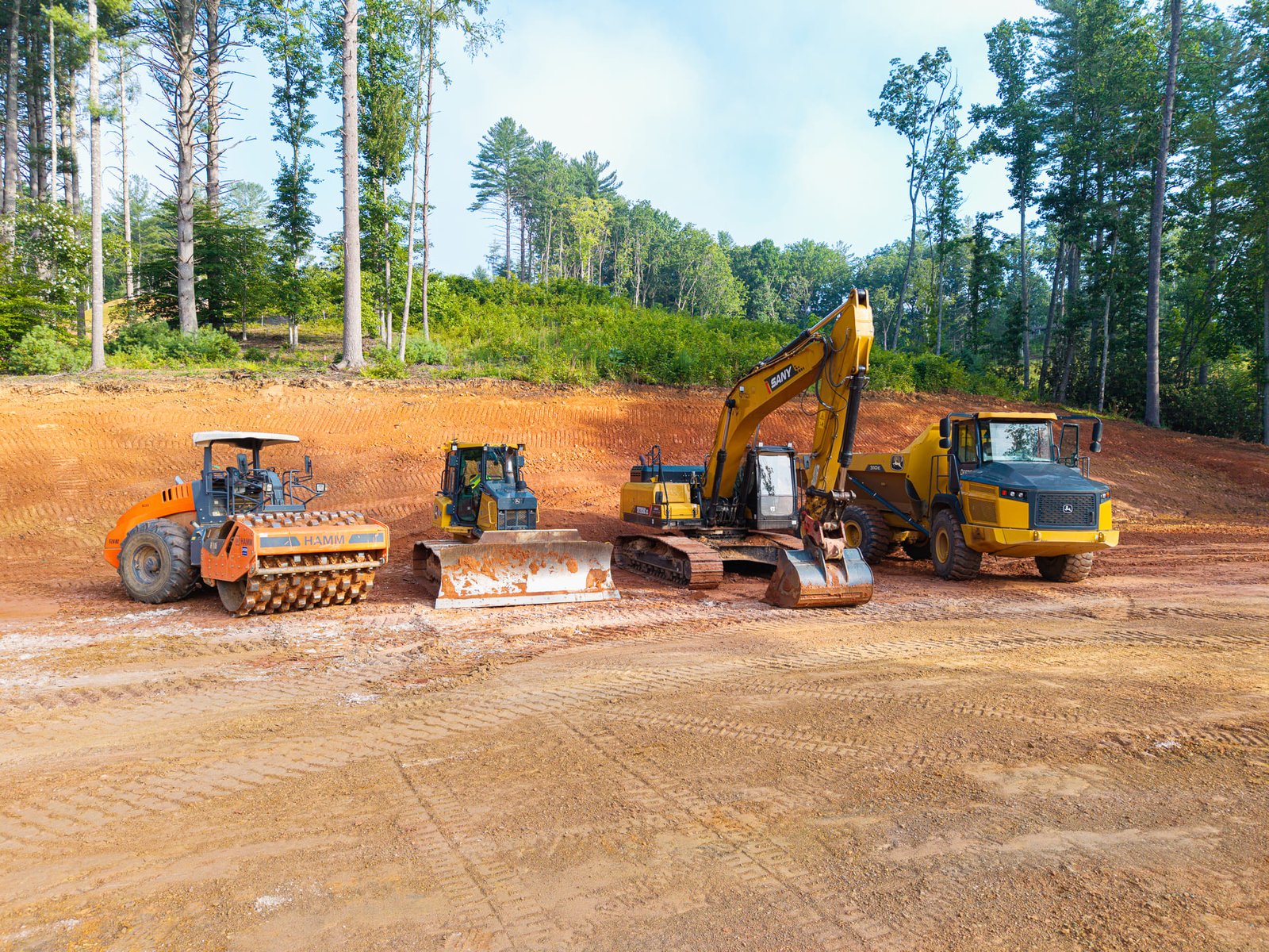 Land Grading & Site Preparation in Asheville, NC | Big Hills Construction